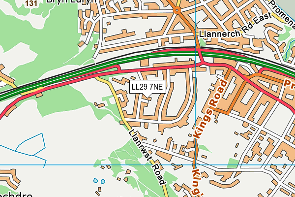 LL29 7NE maps, stats, and open data