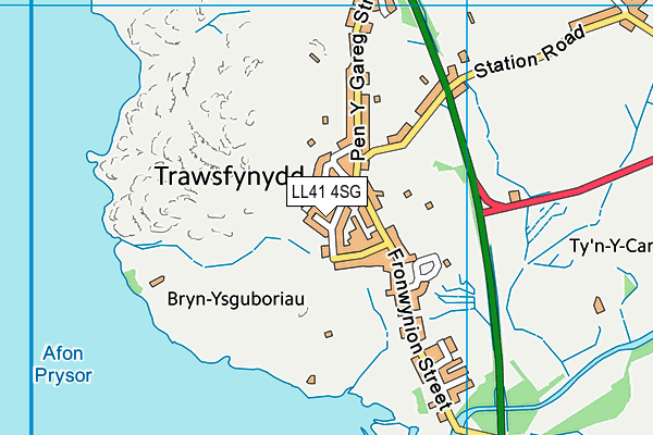 LL41 4SG maps, stats, and open data