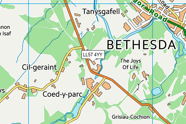 LL57 4YY maps, stats, and open data