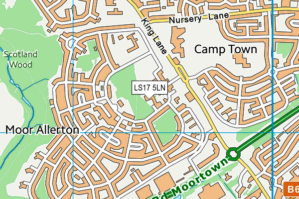 LS17 5LN maps, stats, and open data