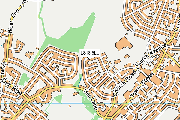 LS18 5LU maps, stats, and open data