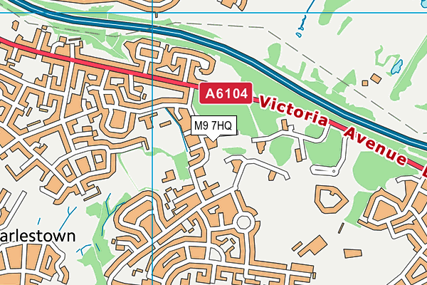 M9 7HQ maps, stats, and open data