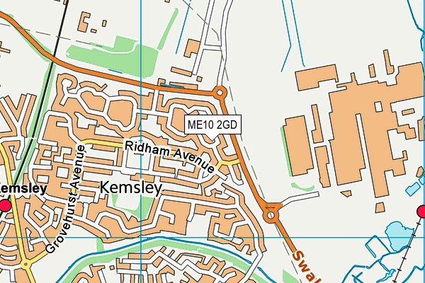 ME10 2GD maps, stats, and open data