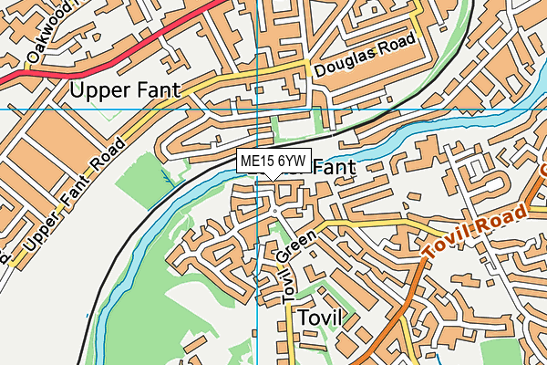 ME15 6YW maps, stats, and open data