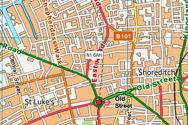 N1 6AH maps, stats, and open data
