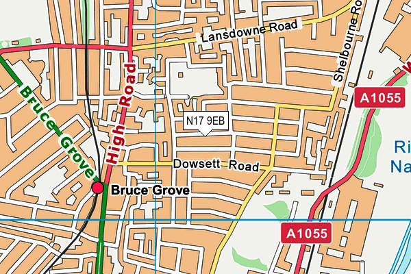 N17 9EB maps, stats, and open data