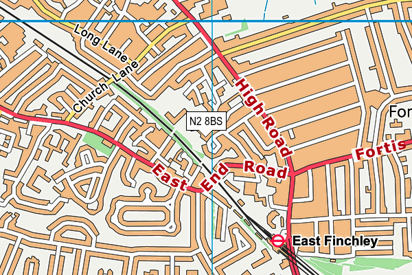 N2 8BS maps, stats, and open data