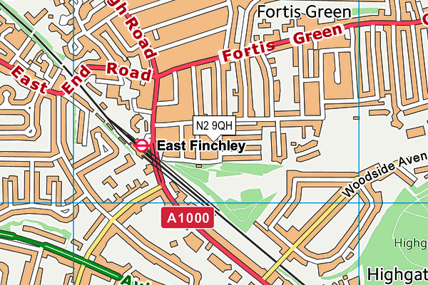 N2 9QH maps, stats, and open data