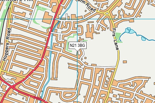 N21 3BG maps, stats, and open data