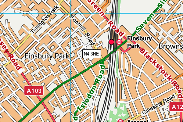 N4 3NE maps, stats, and open data