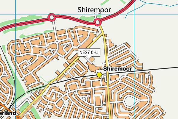 NE27 0HJ maps, stats, and open data