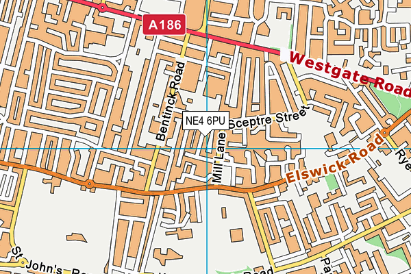 NE4 6PU maps, stats, and open data