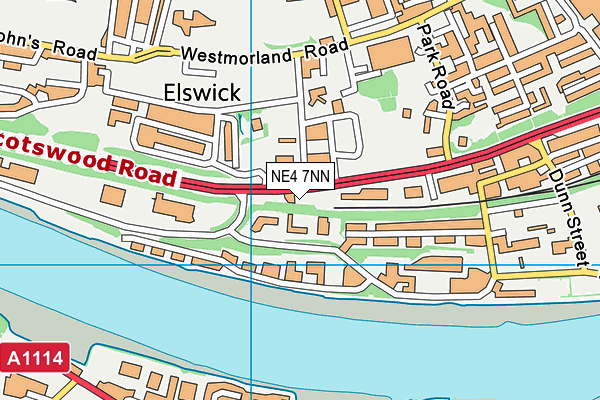NE4 7NN maps, stats, and open data