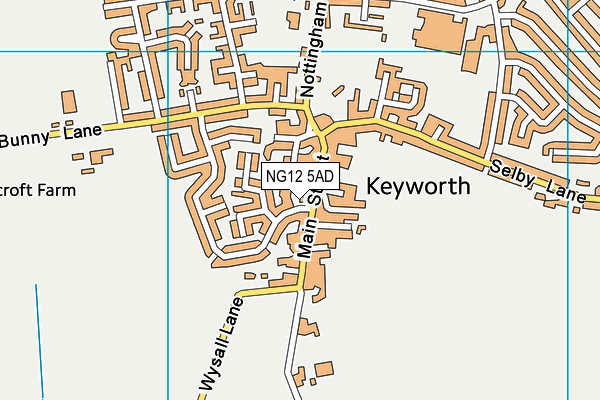 NG12 5AD maps, stats, and open data