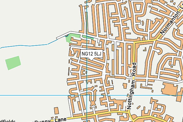 NG12 5LJ maps, stats, and open data