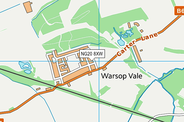 NG20 8XW maps, stats, and open data