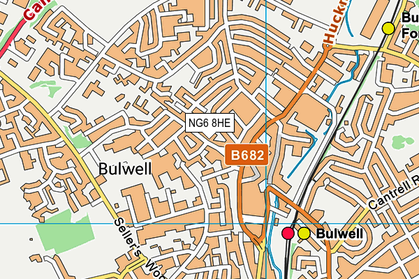 NG6 8HE maps, stats, and open data