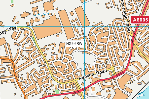 NG9 6RW maps, stats, and open data