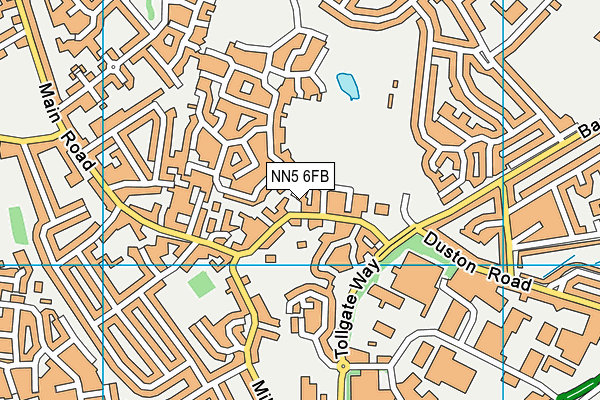 NN5 6FB maps, stats, and open data