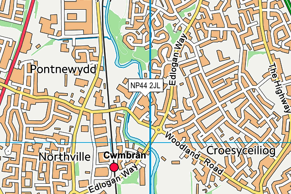 NP44 2JL maps, stats, and open data