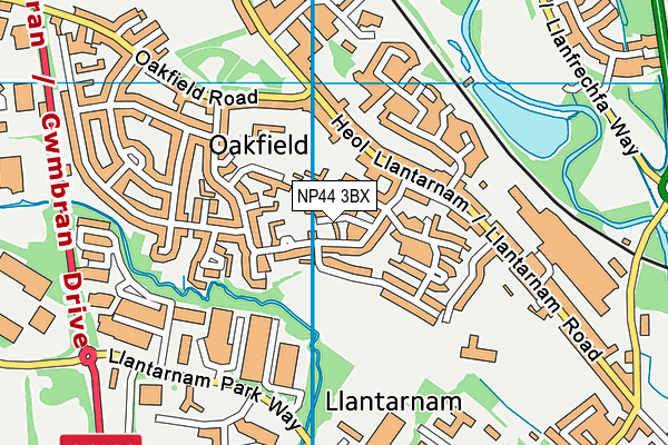 NP44 3BX maps, stats, and open data