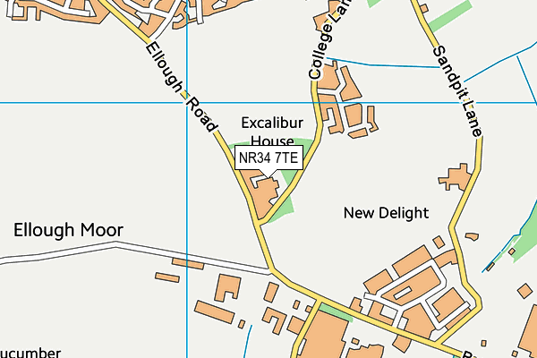 NR34 7TE maps, stats, and open data
