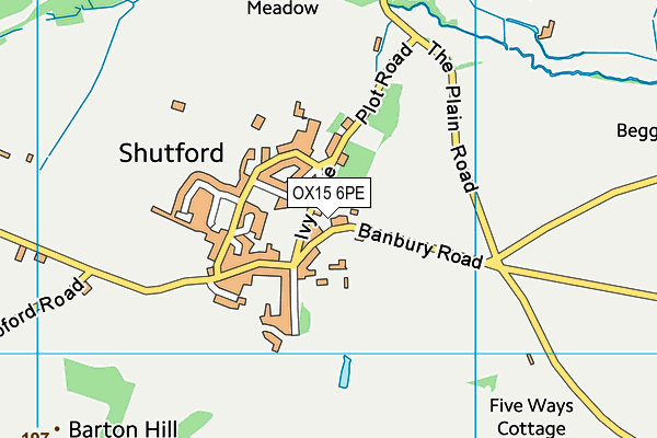 OX15 6PE (Banbury Hill) open data dashboard