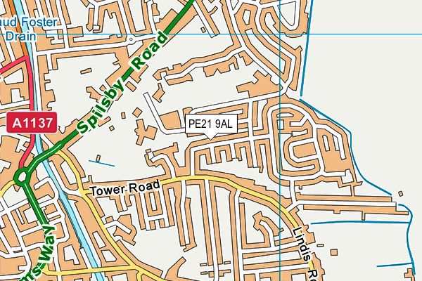 PE21 9AL maps, stats, and open data