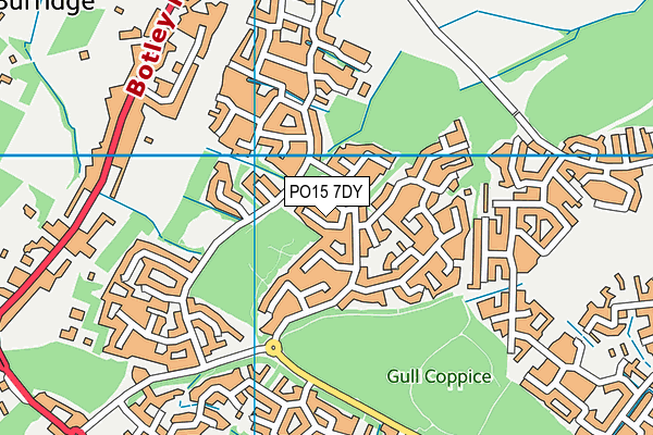 PO15 7DY maps, stats, and open data