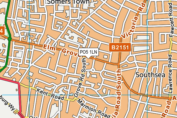 PO5 1LN maps, stats, and open data