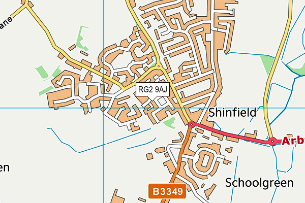 RG2 9AJ maps, stats, and open data