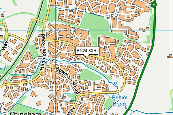 RG24 8XH maps, stats, and open data