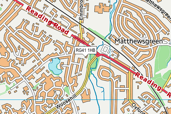 RG41 1HB maps, stats, and open data