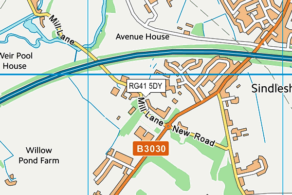 RG41 5DY maps, stats, and open data