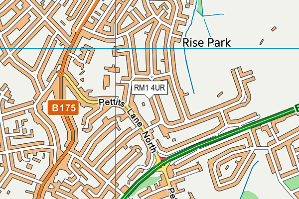 RM1 4UR maps, stats, and open data