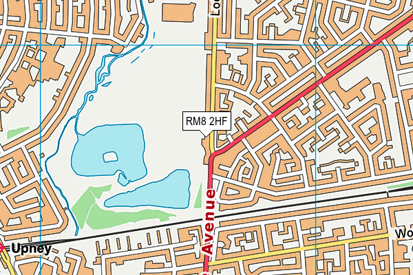 RM8 2HF maps, stats, and open data