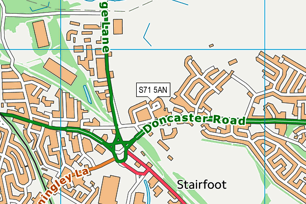 S71 5AN maps, stats, and open data
