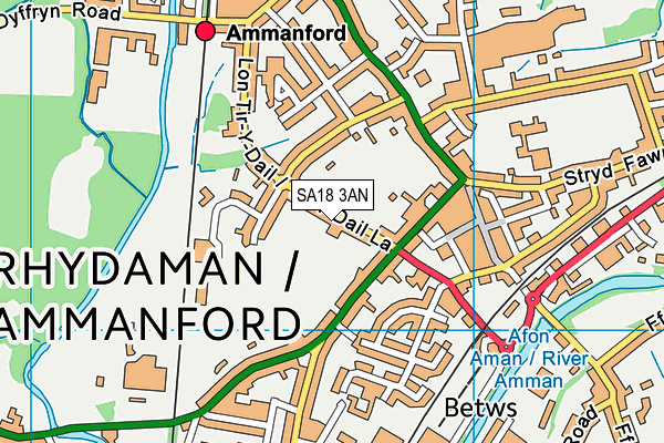 SA18 3AN maps, stats, and open data