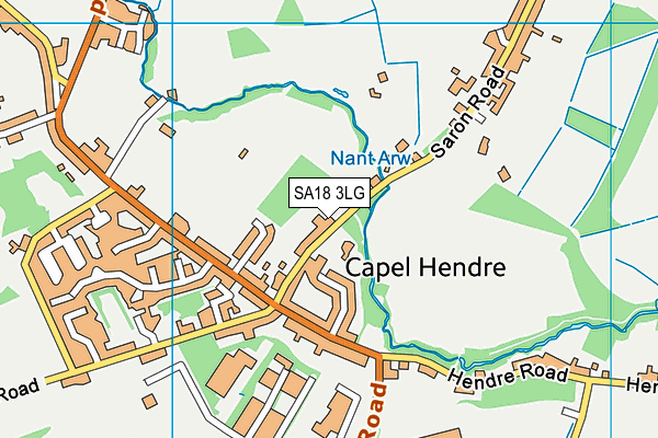 SA18 3LG maps, stats, and open data