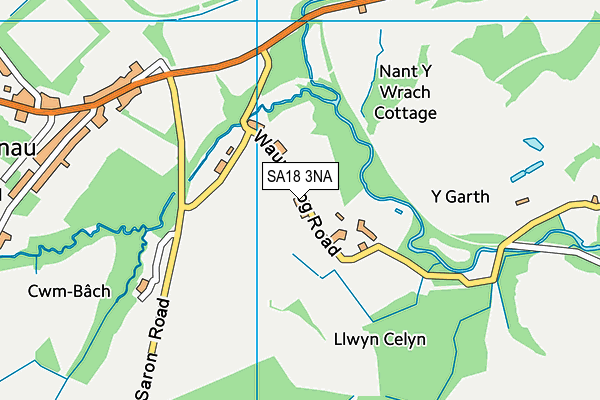 SA18 3NA maps, stats, and open data