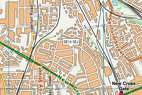 SE14 5EJ maps, stats, and open data