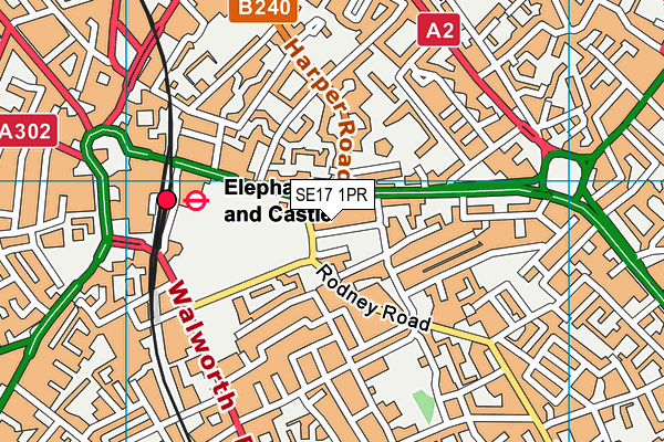 SE17 1PR maps, stats, and open data