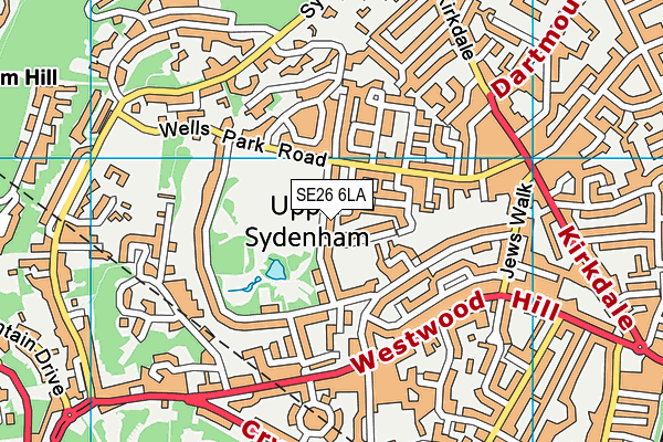 SE26 6LA maps, stats, and open data