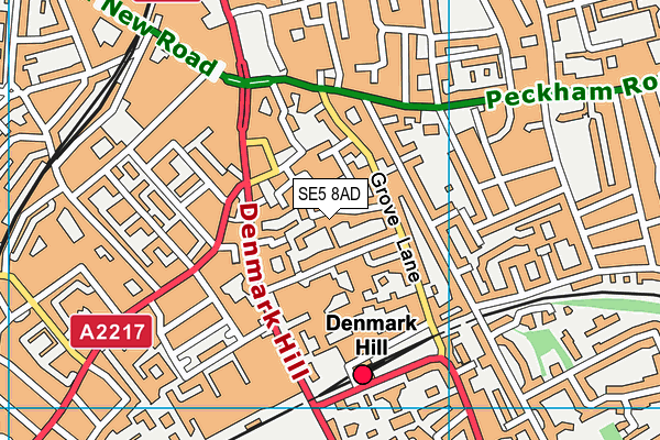 SE5 8AD maps, stats, and open data