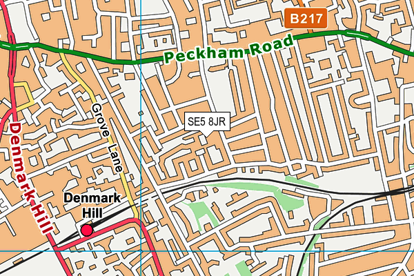 SE5 8JR maps, stats, and open data