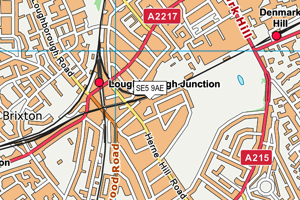 SE5 9AE maps, stats, and open data