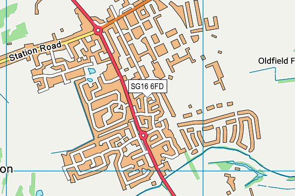 SG16 6FD maps, stats, and open data
