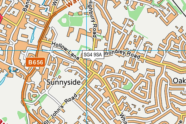 SG4 9SA maps, stats, and open data
