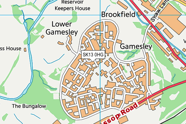 SK13 0HG maps, stats, and open data
