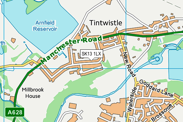 SK13 1LX maps, stats, and open data